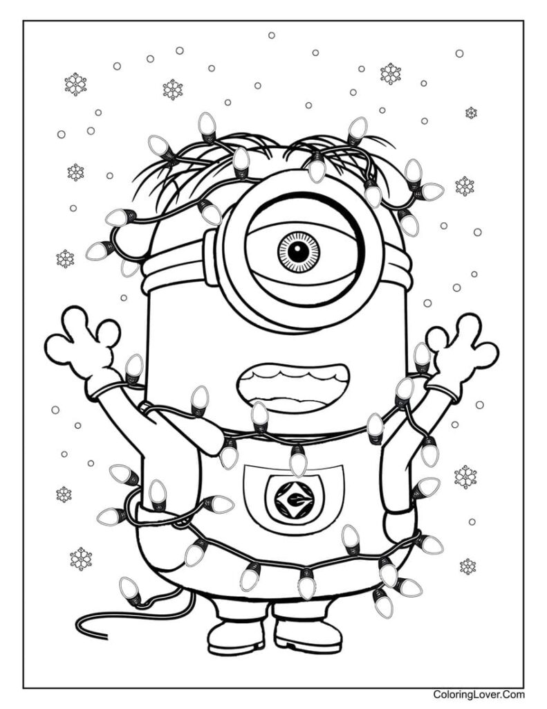 54 Minion Coloring Pages (Free Printables for All Ages)