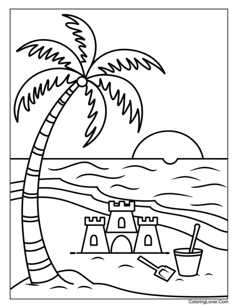 54 Summer Coloring Pages (Free Printables for Kids)