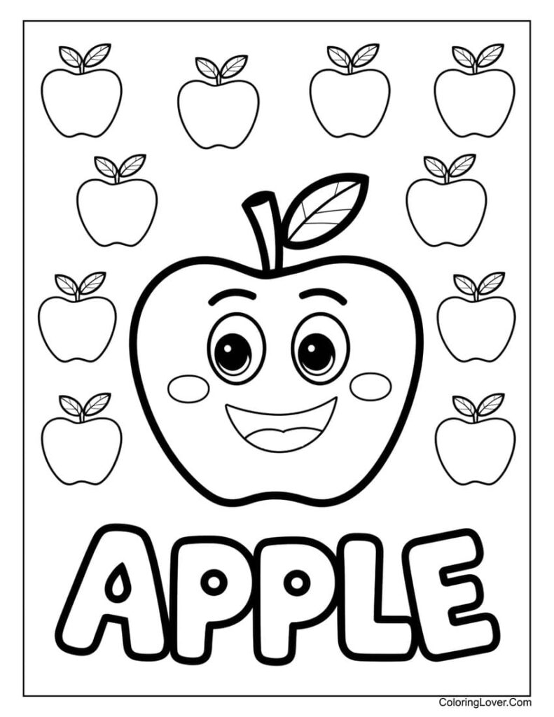 46 Fruit Coloring Pages (Free Printables for All Ages)