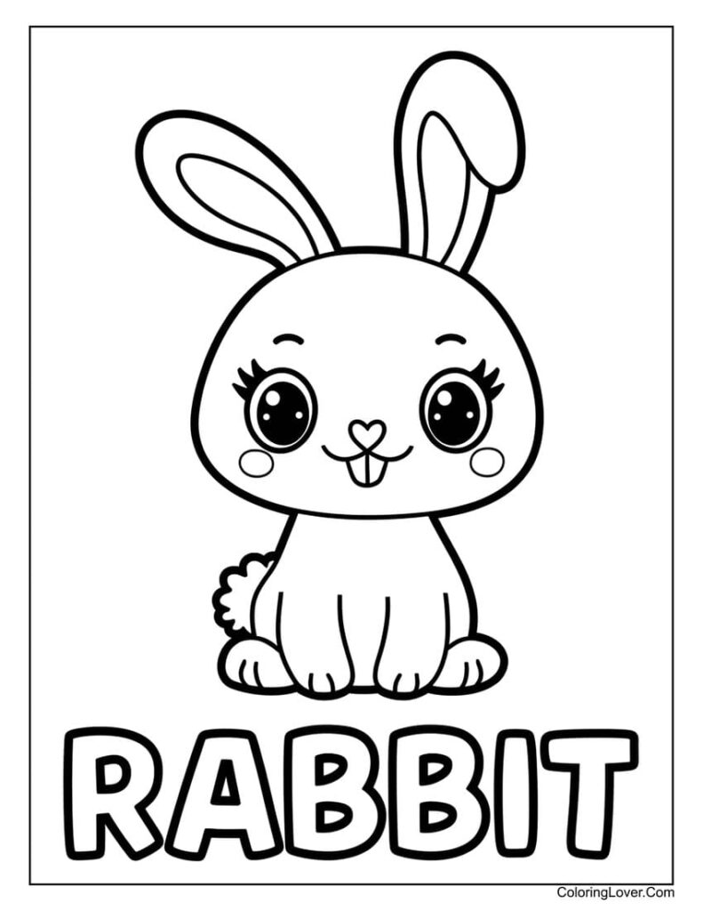 78 Preschool Coloring Pages (Free Printables for Kids)