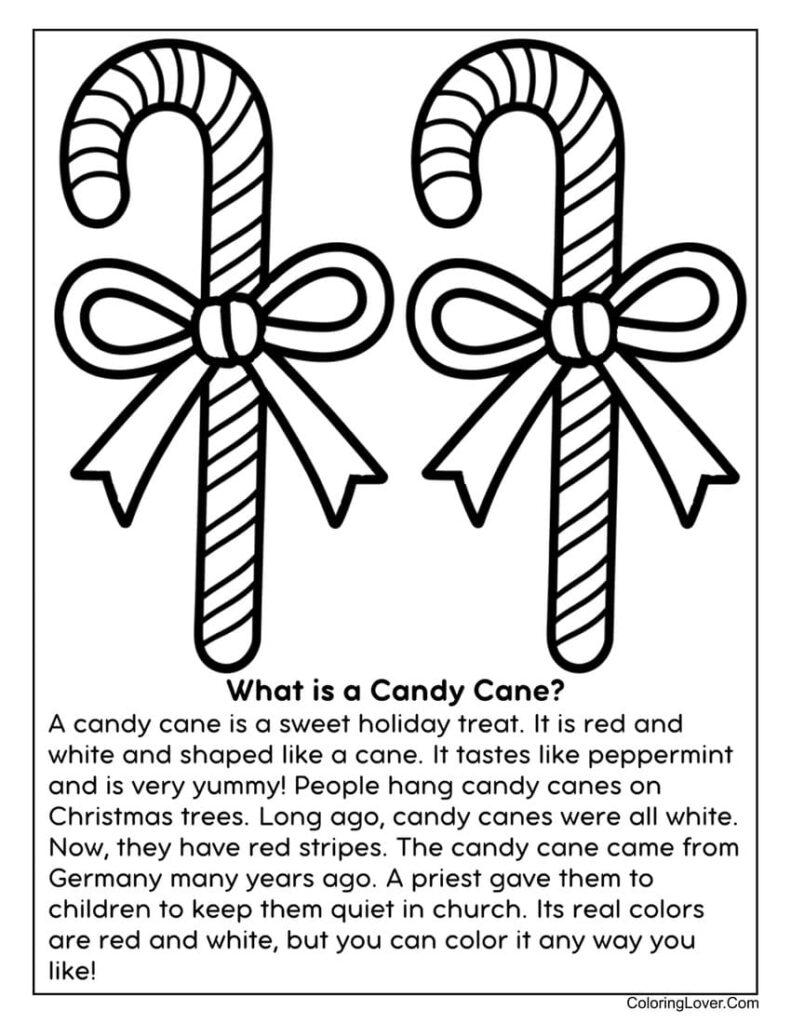 47 Candy Coloring Pages (Free Printables for All Ages)