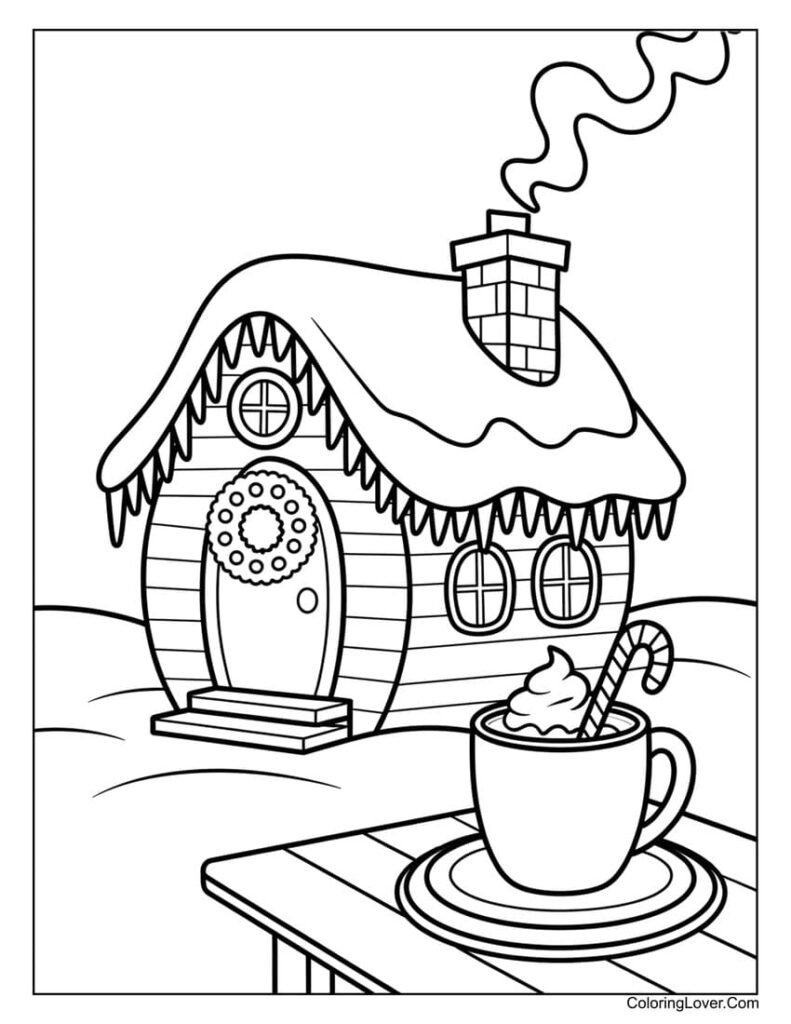 47 House Coloring Pages (Free Printables for All Ages)