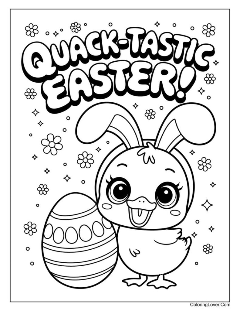 50+ Easter Egg Coloring Pages (Free Printables for All Ages)