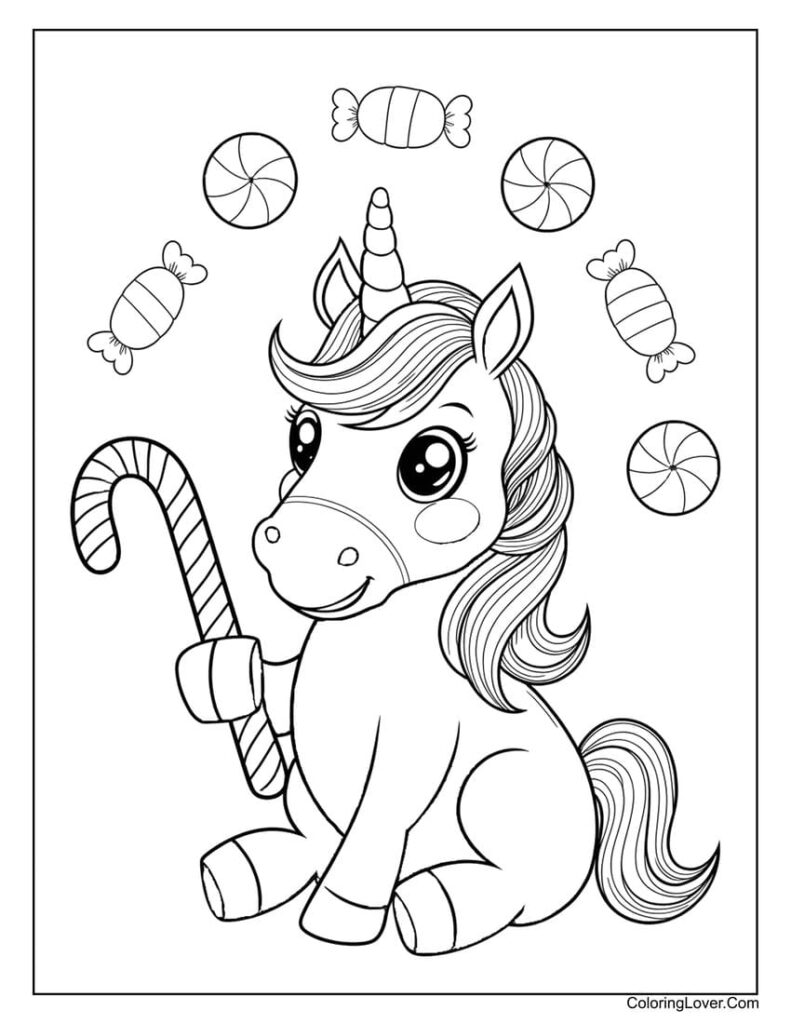 47 Candy Coloring Pages (Free Printables for All Ages)