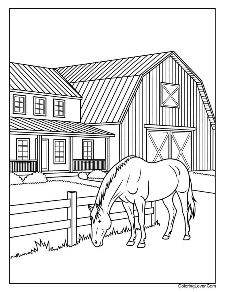 47 House Coloring Pages (Free Printables for All Ages)