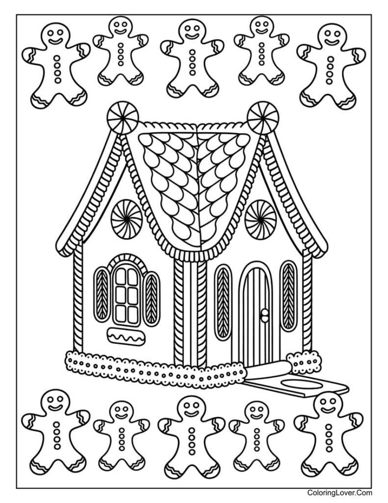 47 House Coloring Pages (Free Printables for All Ages)