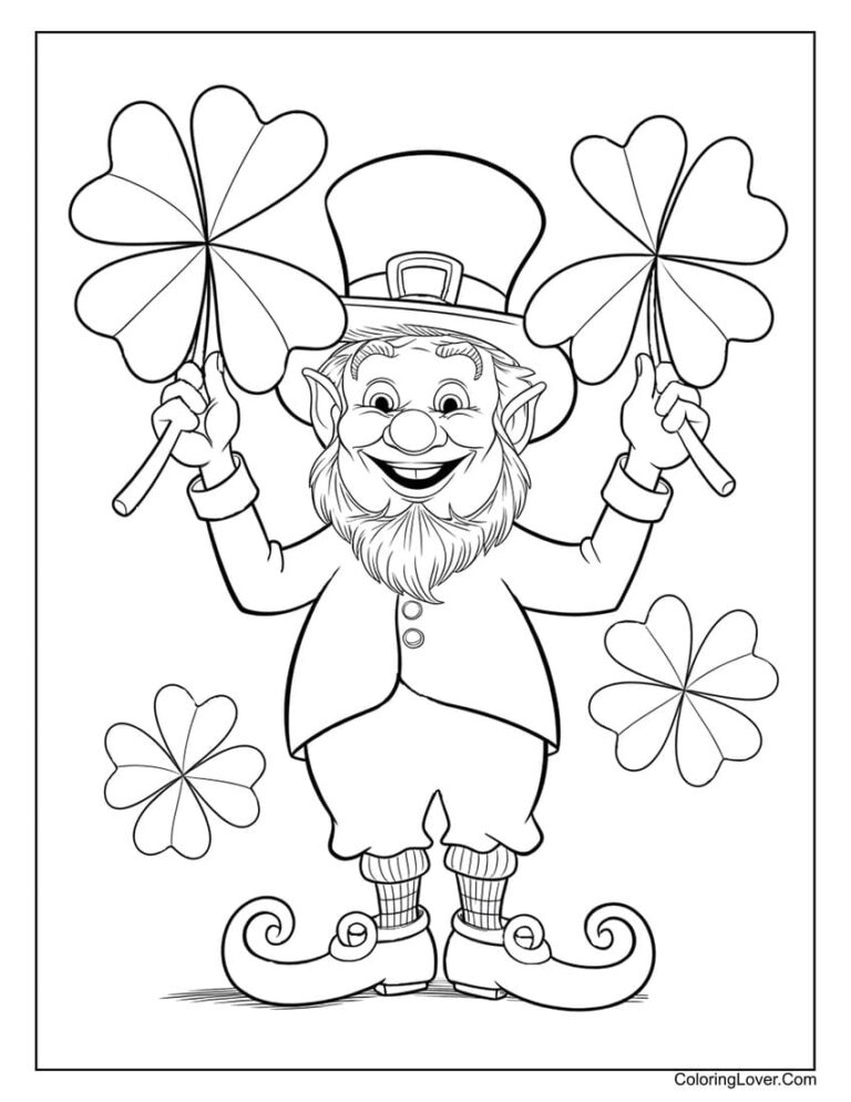 43 St. Patrick’s Day Coloring Pages (Free Printables for All Ages)
