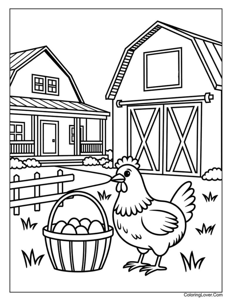 47 House Coloring Pages (Free Printables for All Ages)