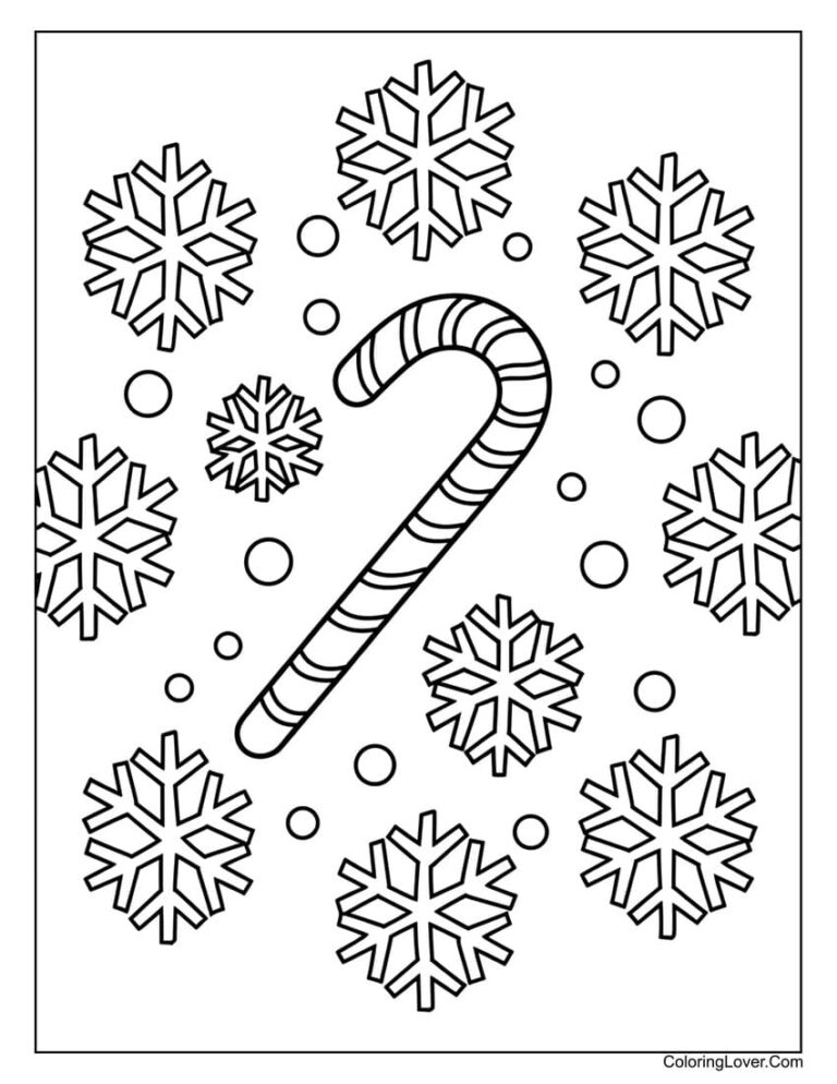 47 Candy Coloring Pages (Free Printables for All Ages)
