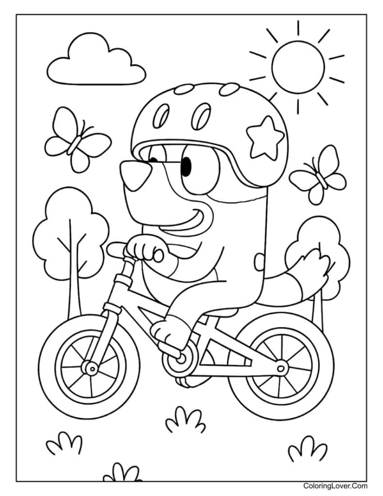 70 Bluey Coloring Pages (Free Printables for Kids)
