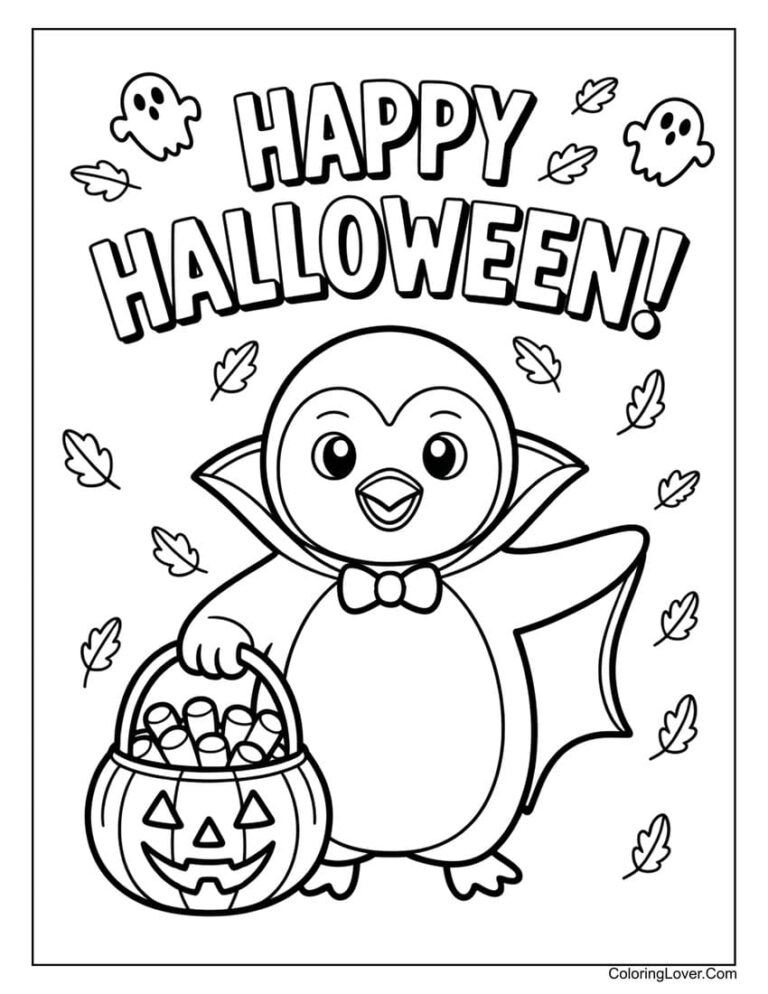 40 Penguin Coloring Pages (Free Printables for All Ages)