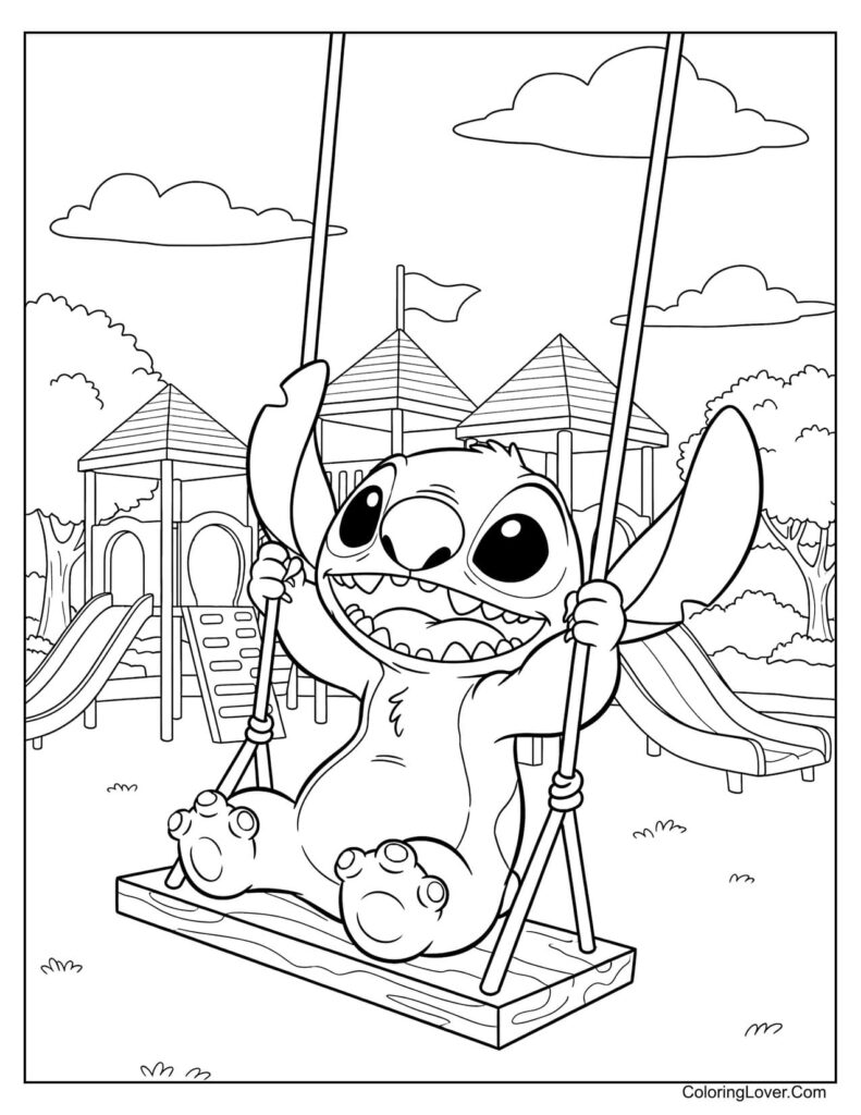 54 Stitch Coloring Pages (Free Printables for All Ages)